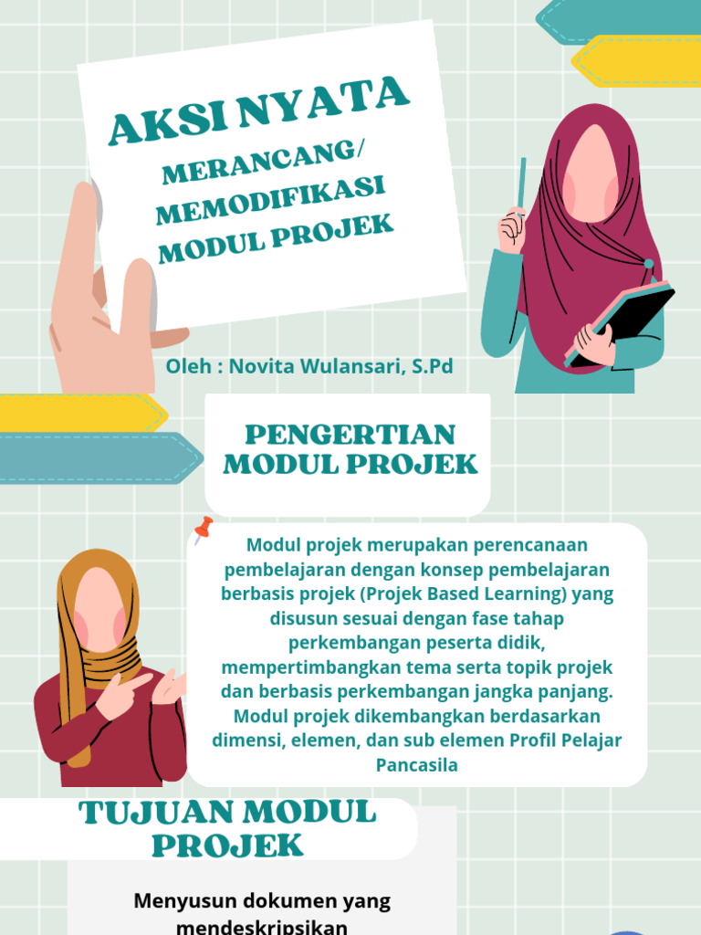 Aksi Nyata Memodifikasi Modul Projek Pancasila | PDF