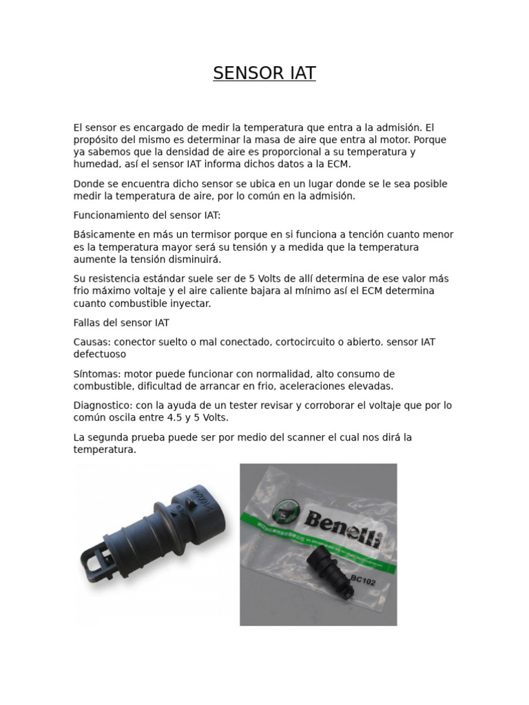 Sensor Iat | PDF | Ciencia y matemáticas | Tecnología
