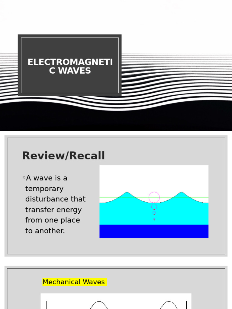 Electromagnetic Waves Pdf Electromagnetic Radiation Waves