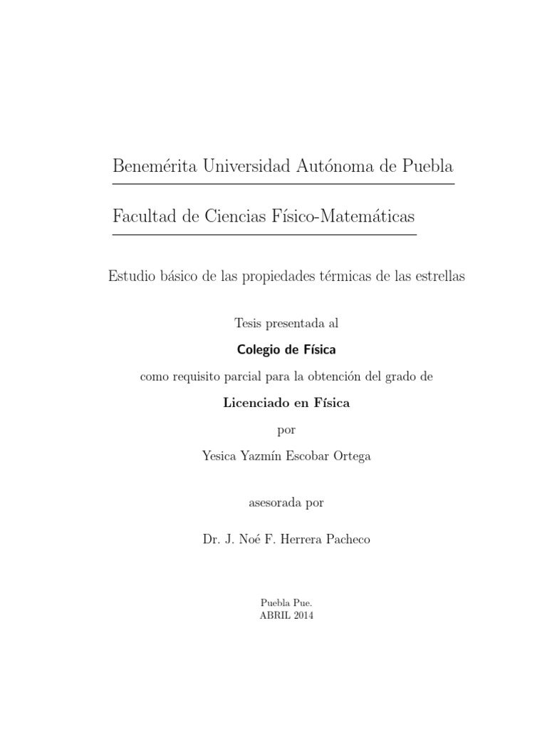 Escobar Ortega Yesica Yazmin | PDF | Estrellas | Fenomeno fisico