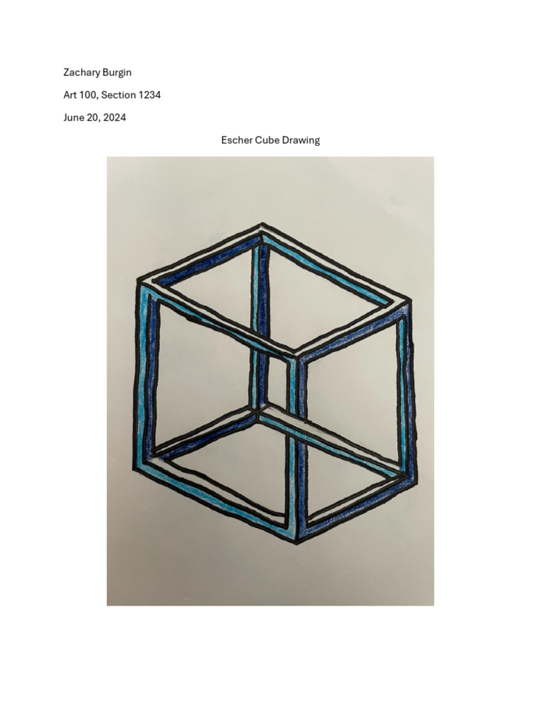 Escher Cube | PDF