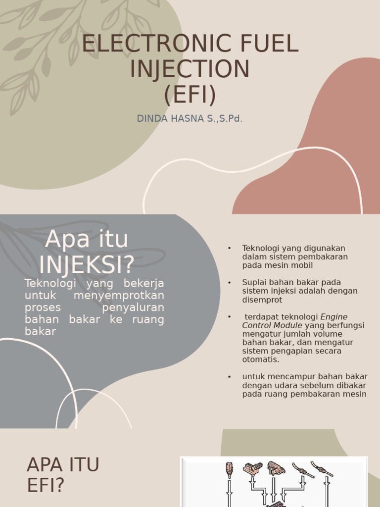 Electronic Fuel Injection | PDF