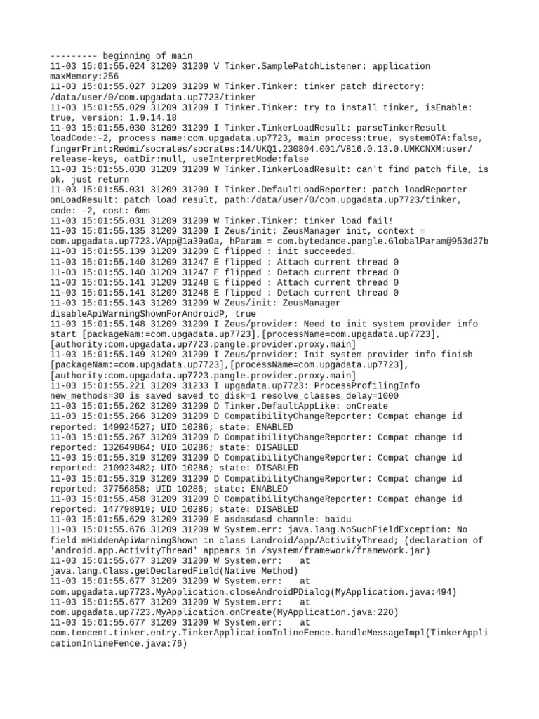 Tinker Patch Installation Log Analysis | PDF | Domain Name System ...