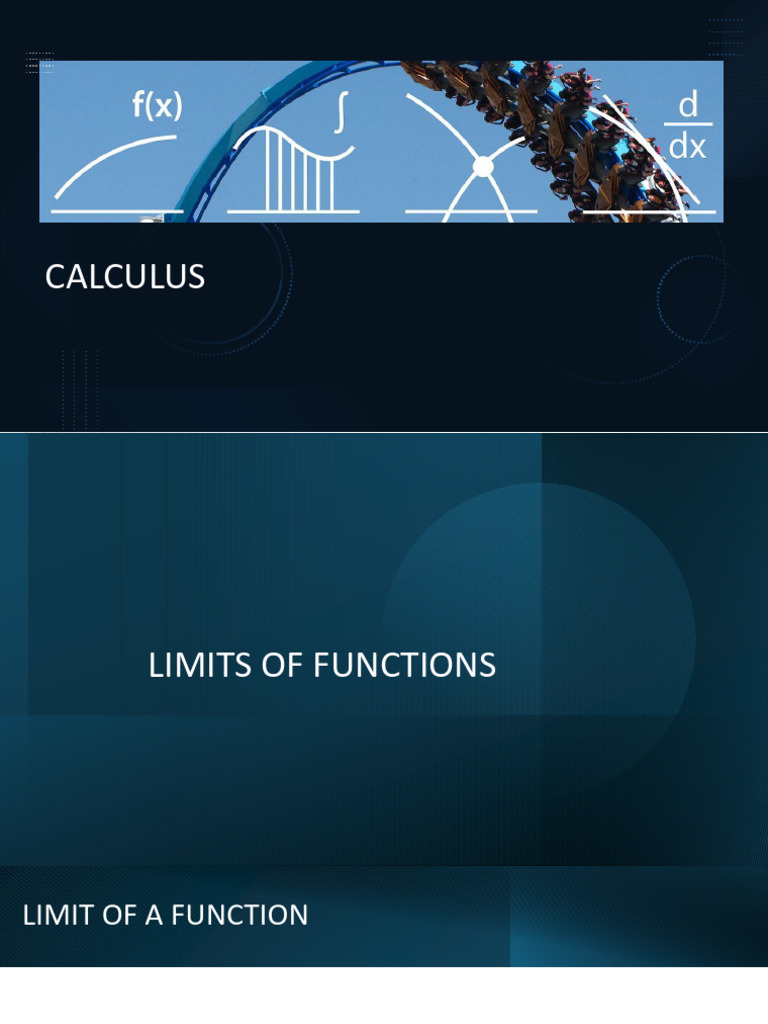 CALCULUS | PDF | Function (Mathematics) | Derivative