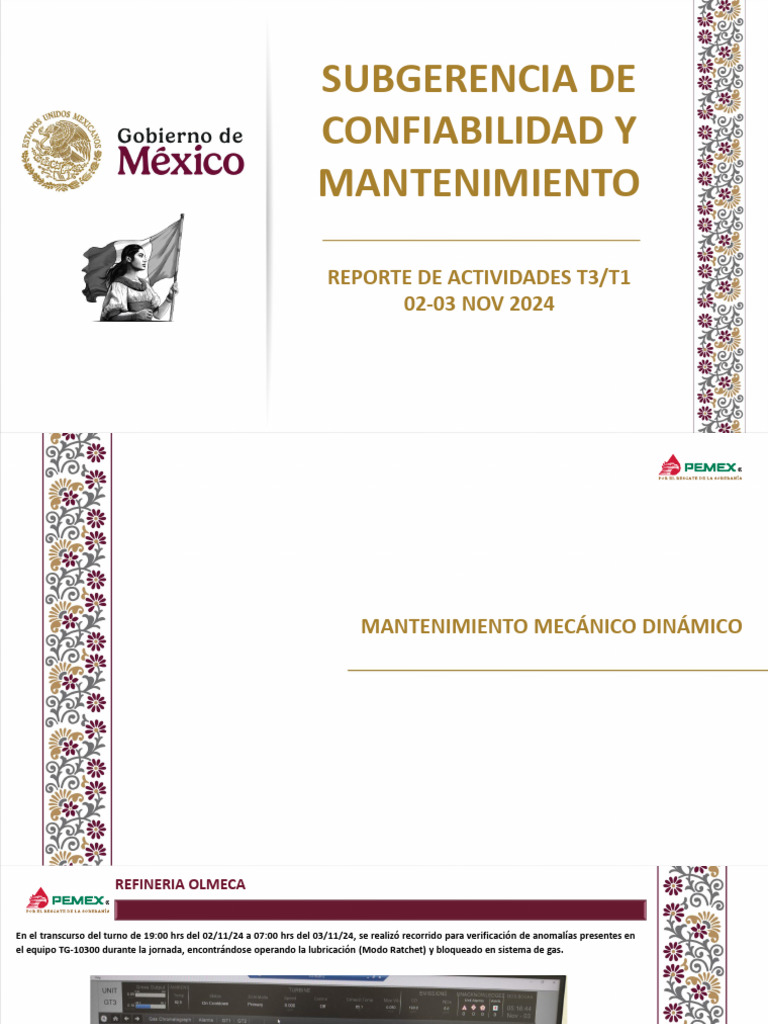 Reporte Guardia t3-t1 SCM 02 - 03 Nov 2024 | PDF | Tecnología