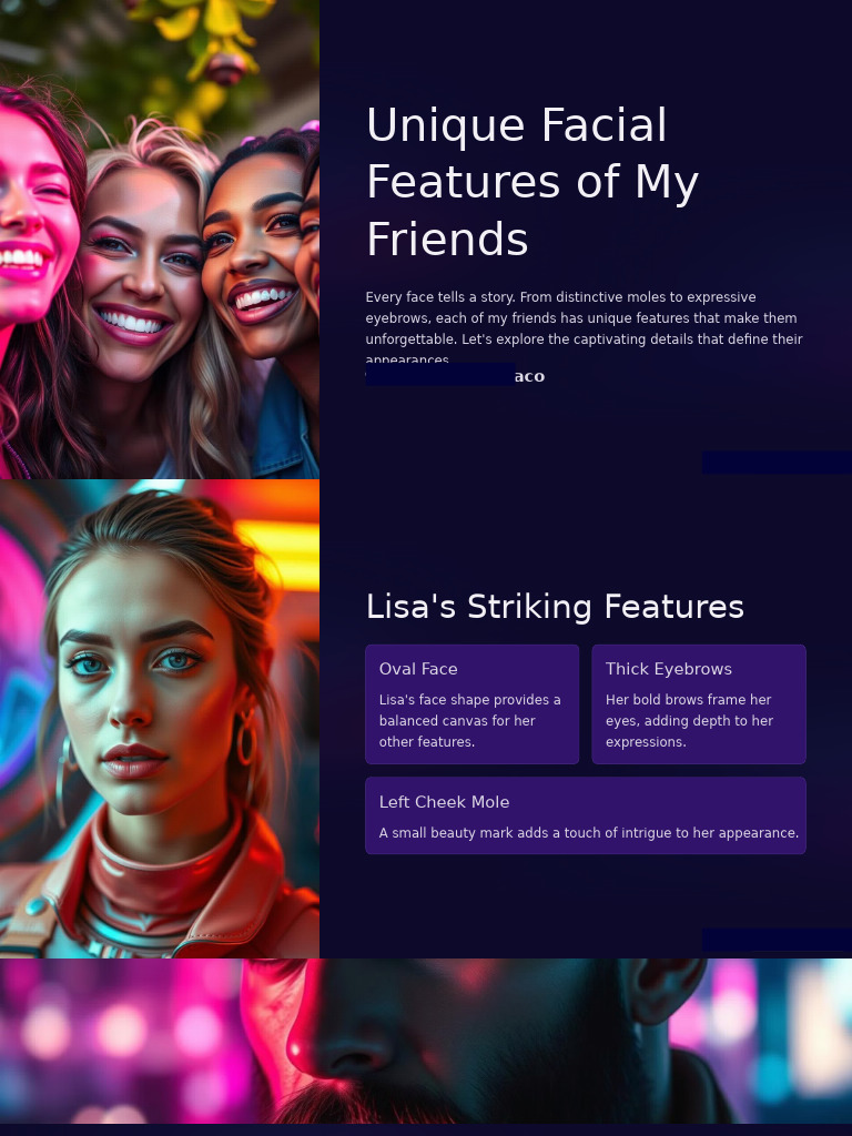 Unique-Facial-Features-of-My-Friends | PDF | Face | Eyebrow