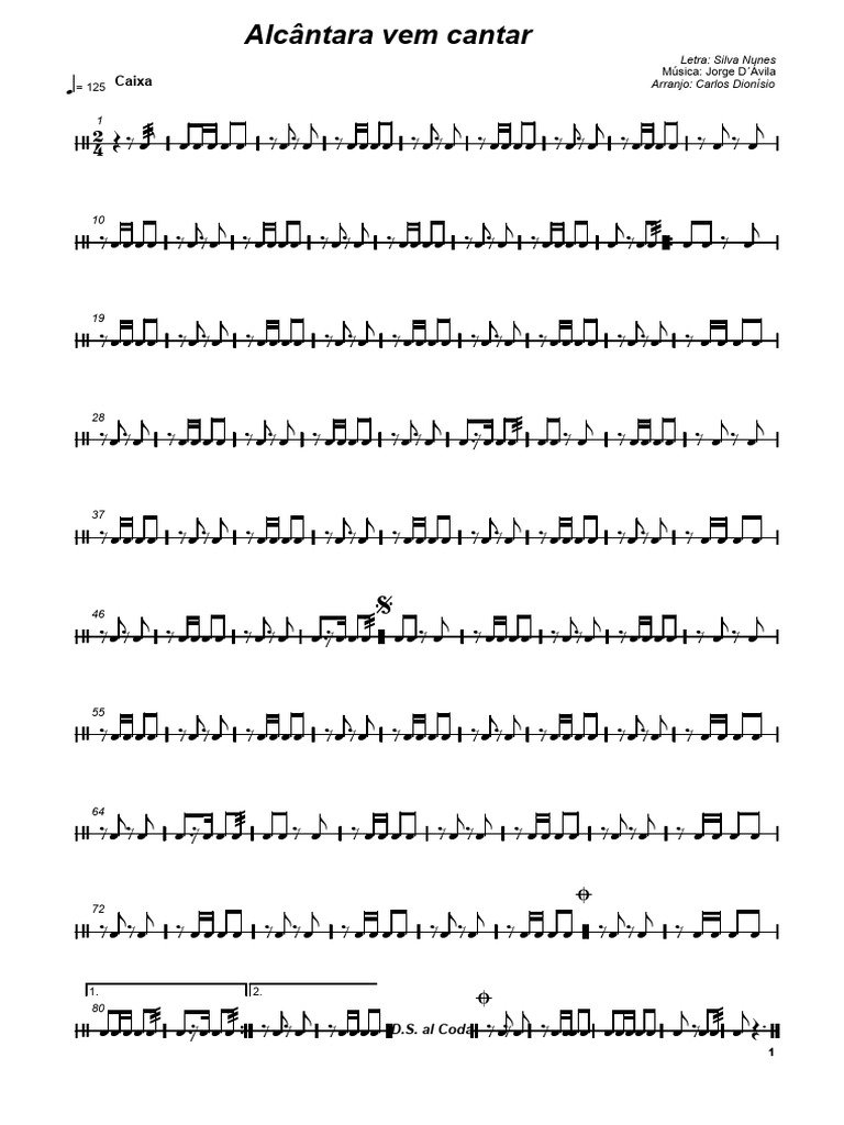 CAIXA - Alcantara vem cantar | PDF