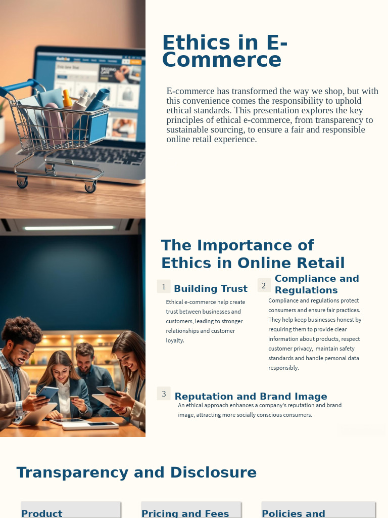 Ethics in E Commerce | PDF | E Commerce | Pricing