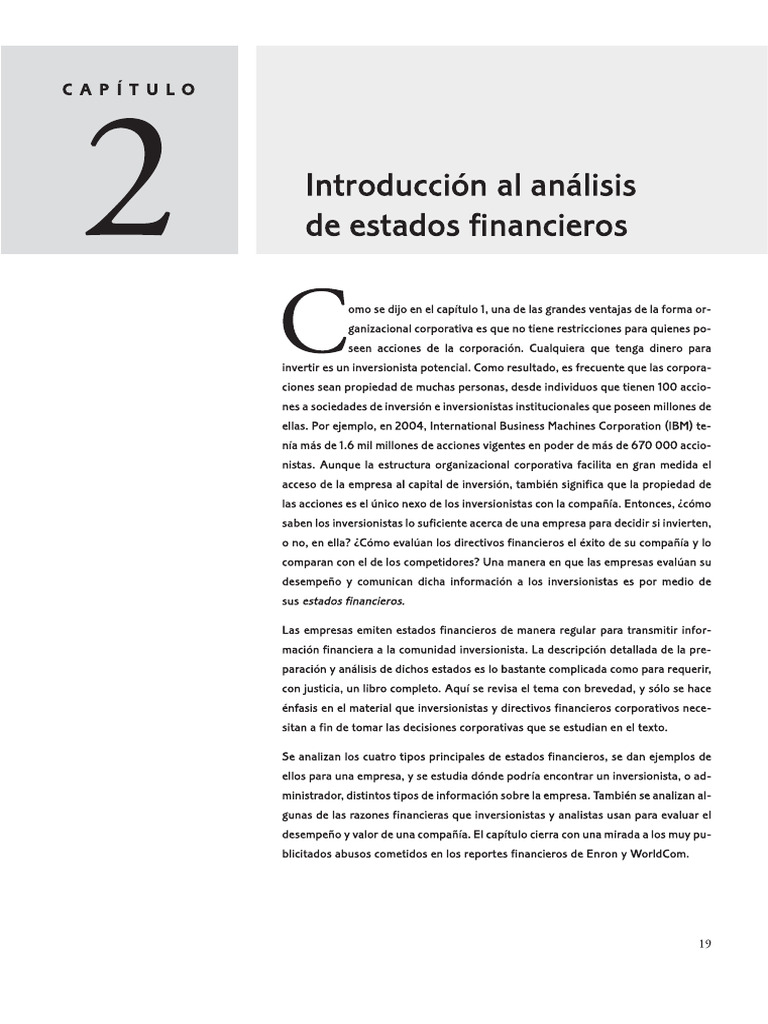 Cap2_analisis_financiero_Berg | PDF