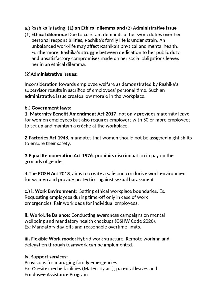 Ethics Case Study | PDF