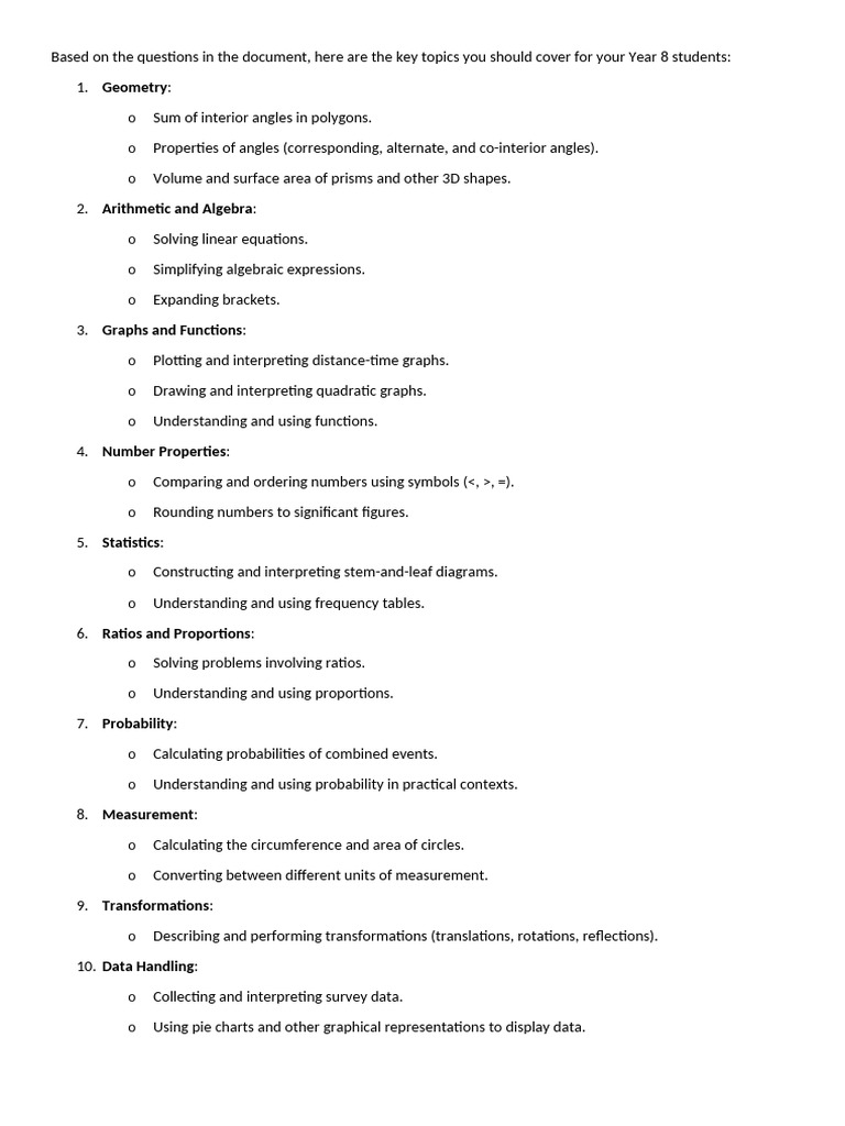 Exam Topic Guideline Paper 2 | PDF | Teaching Methods & Materials