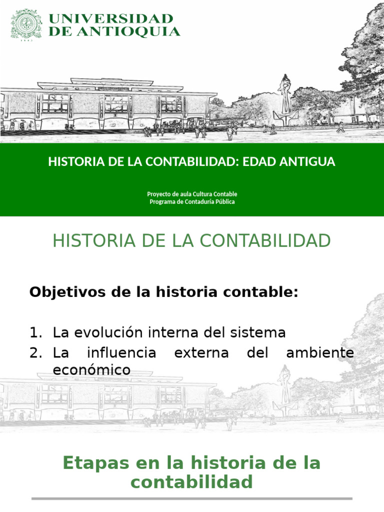 Historia de la Contabilidad Antigua | PDF | Contabilidad | Edades medias
