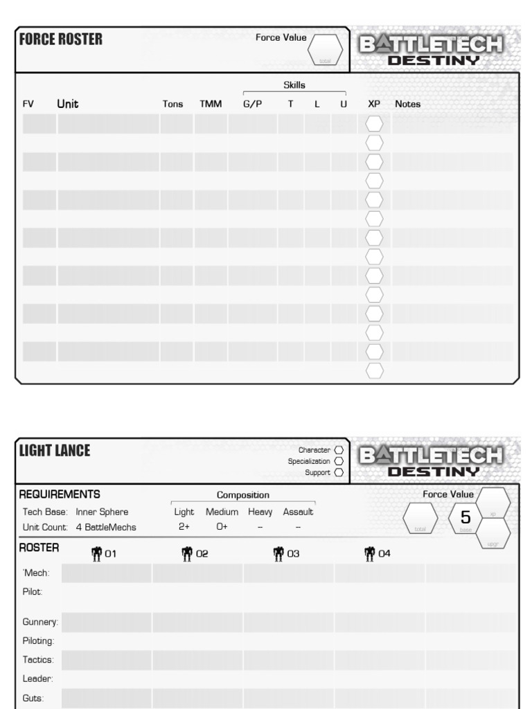DFA Destiny Formation Templates v1.5 | PDF | Fictional Technology ...