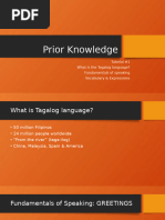 100+ Common Tagalog Vocabulary - The Best List | PDF | Tagalog Language ...