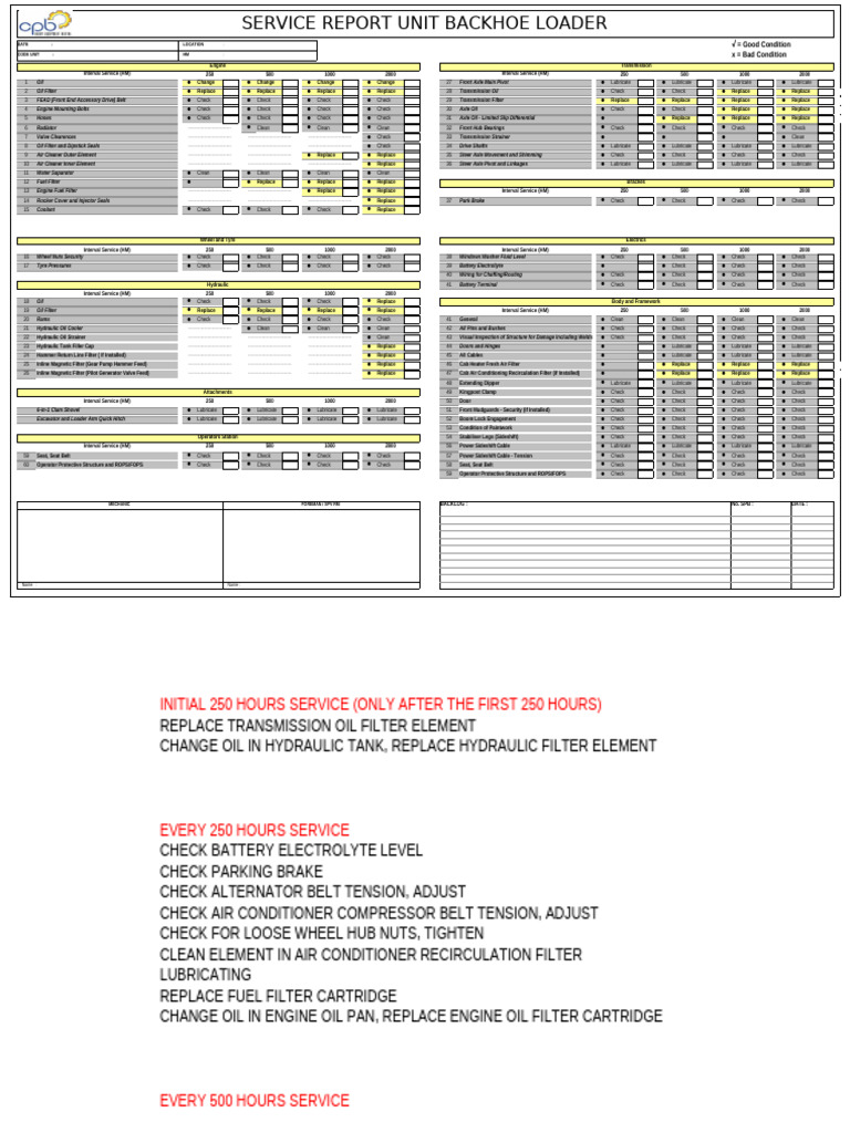 Backhoe Loader | PDF | Brake | Belt (Mechanical)