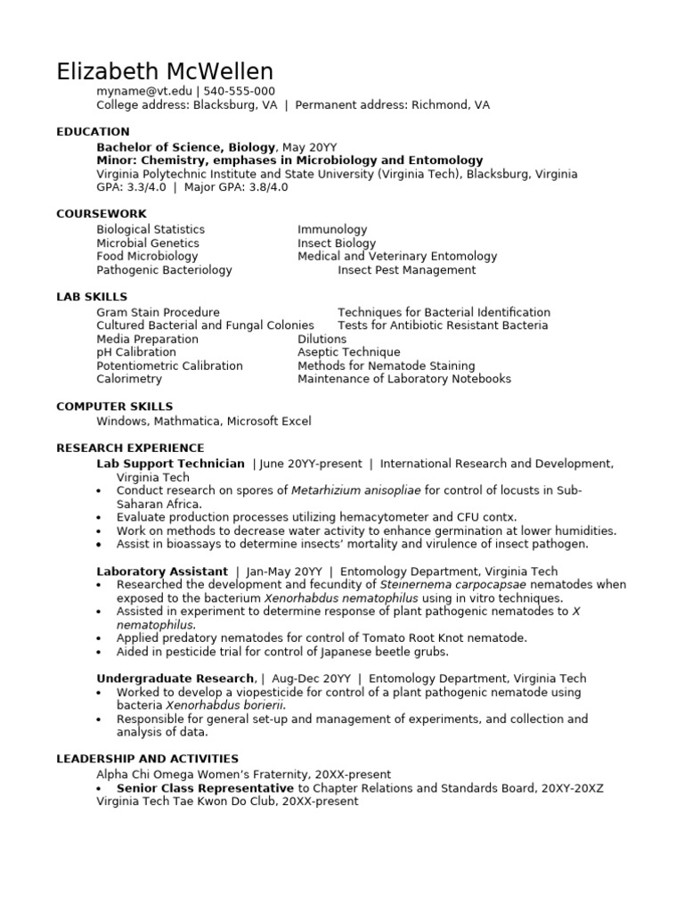 Mcwellen Eliz Resume CPG Page 34 | PDF | Bacteria | Pathogen