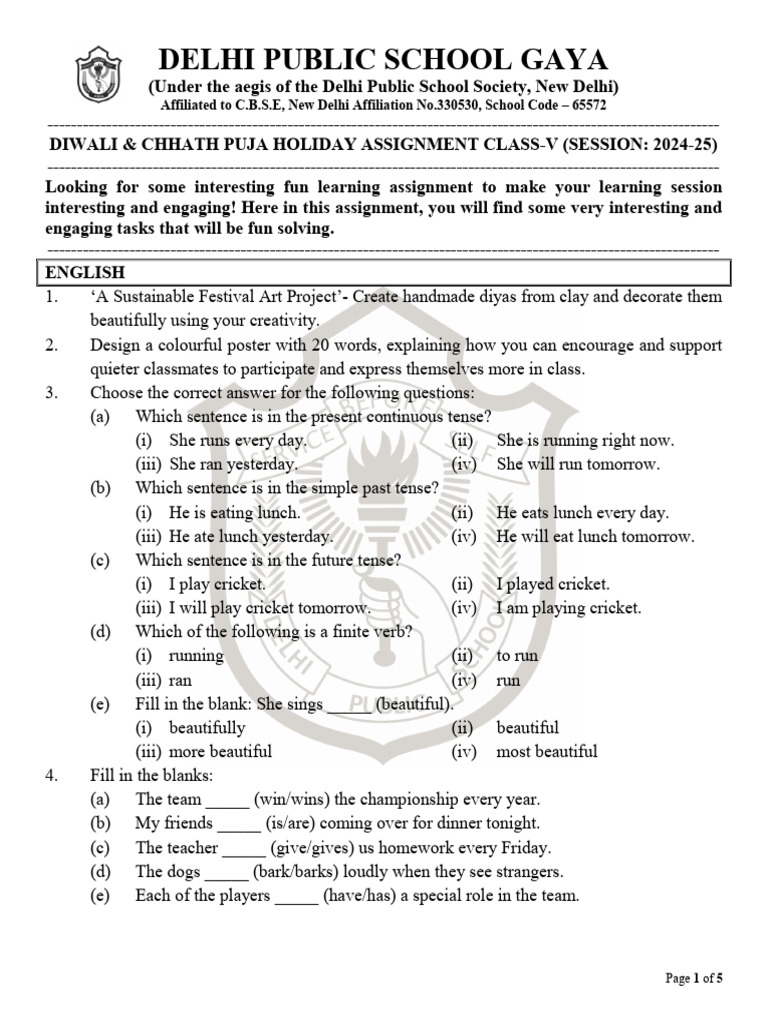 Delhi Public School Gaya: Affiliated To C.B.S.E, New Delhi Affiliation ...