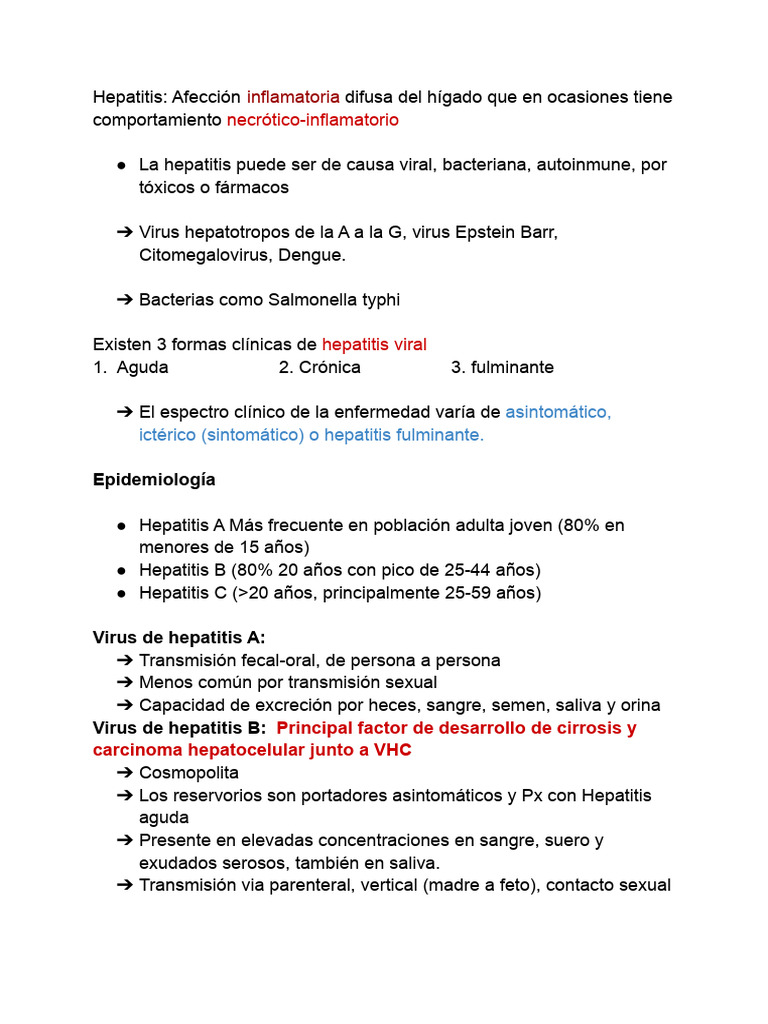 Hepatitis Viral | PDF | Hepatitis | Hepatitis B