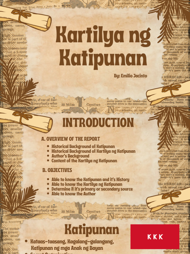 Ge-6, Group 3, Kartilya NG Katipunan - 20241025 - 120322 - 0000 | PDF | Spanish East Indies ...