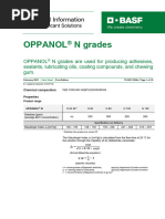 OPPANOL® B Grades | PDF | Greenhouse Gas | Lubricant