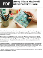 Introductory Ceramics Course Projects | PDF | Pottery | Ceramic Art