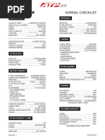 A320 Checklist | PDF
