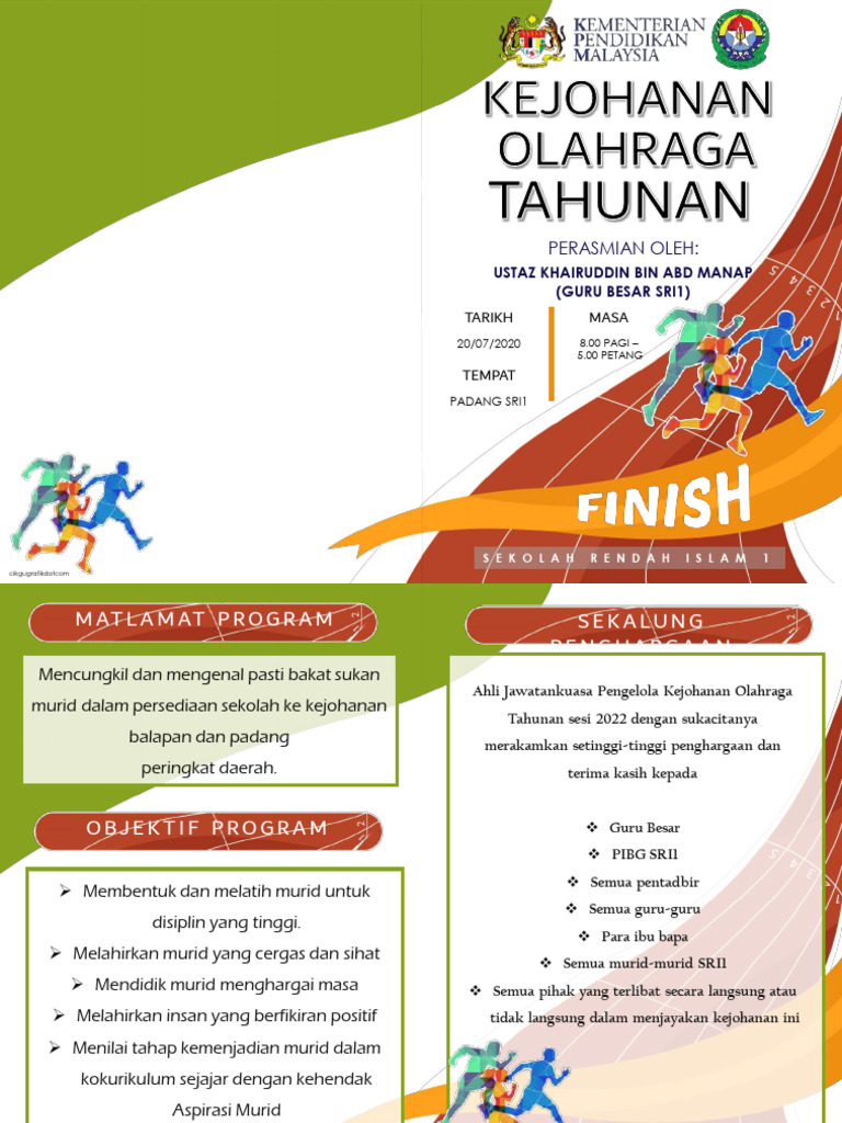 Buku Program Sukan Tahunan 2022 | PDF