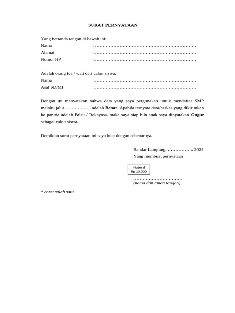 Surat Keterangan Prestasi | PDF | Game & Aktivitas