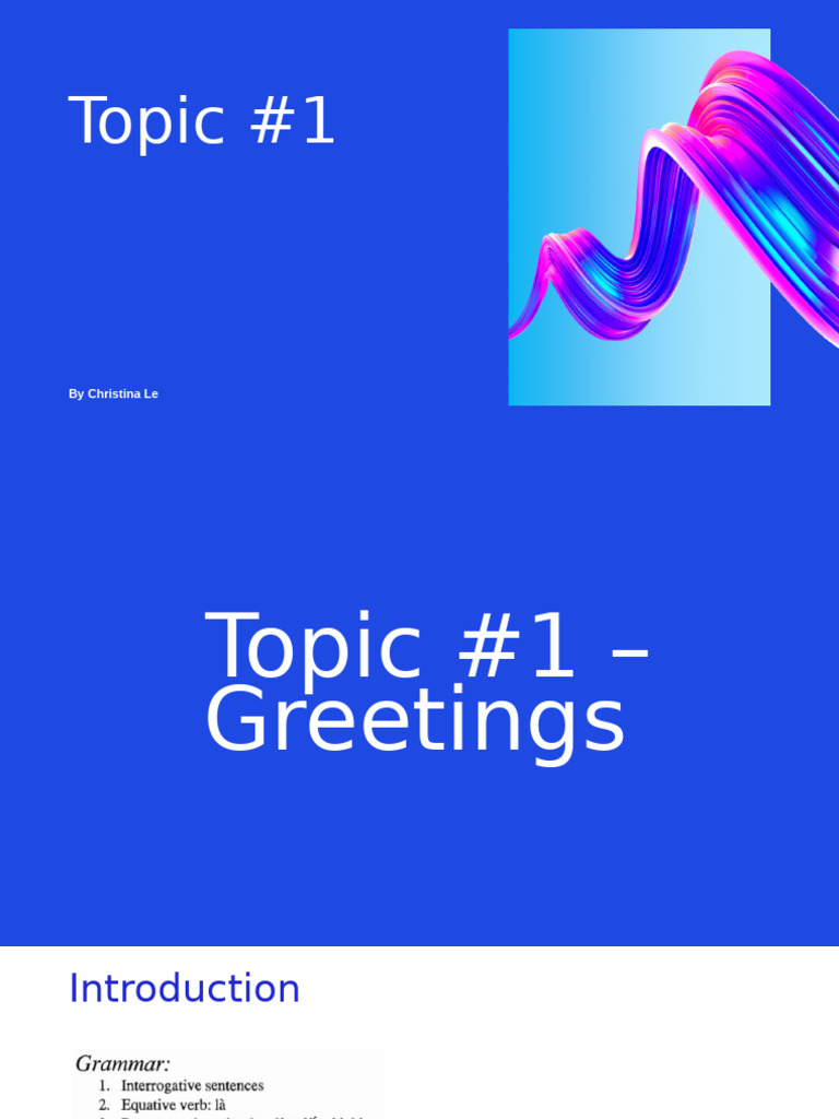 Topic 1 Pdf 