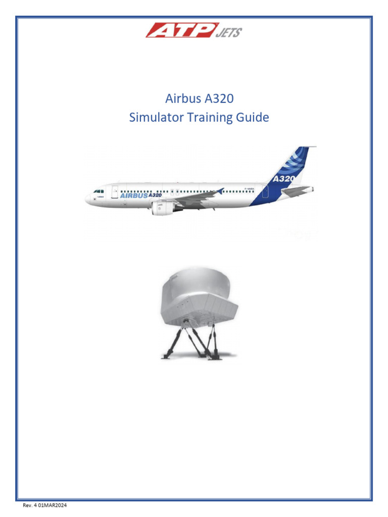 A320 Sim Training Guide | PDF | Aviation | Aviation Safety