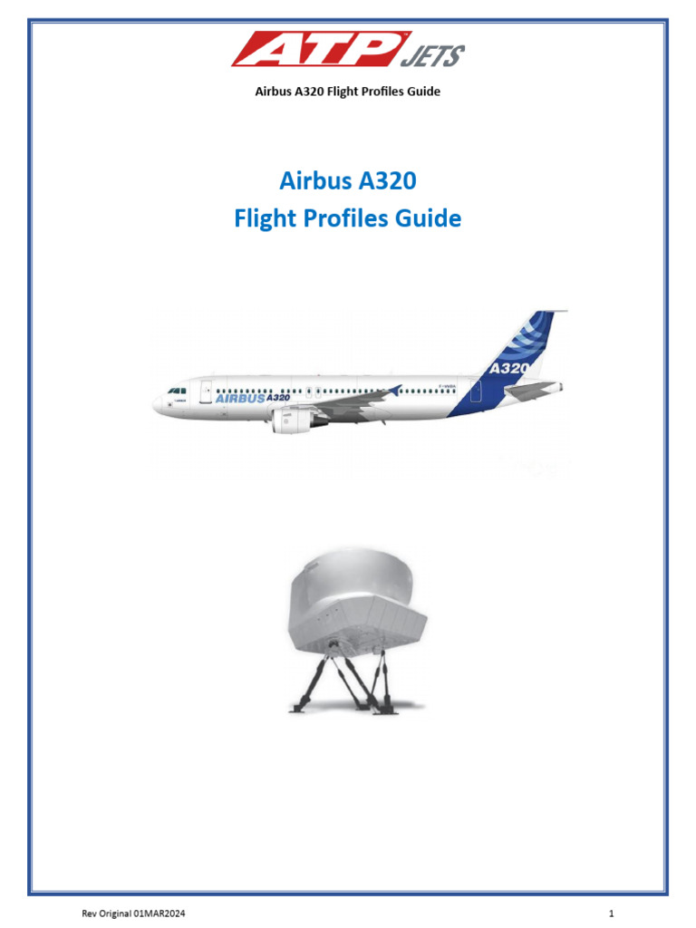 a320-flight-profiles-guide | PDF | Flap (Aeronautics) | Takeoff