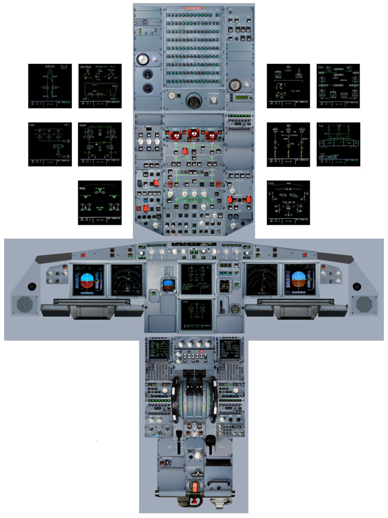 A320 Panel Art | PDF | Aviation