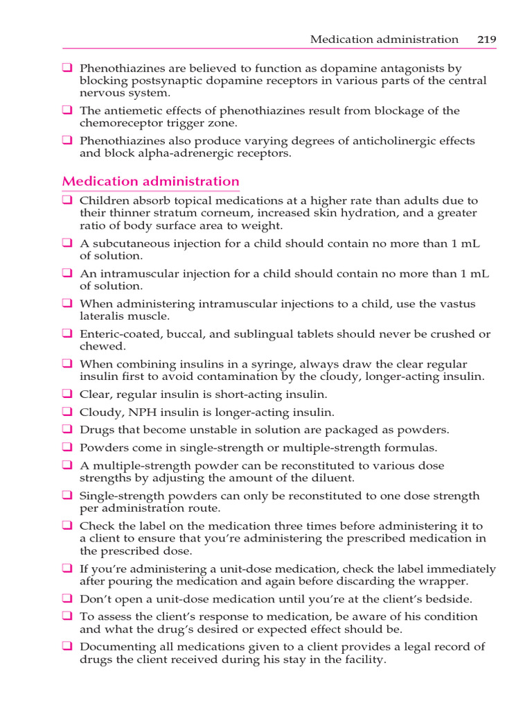 Medication Administration | PDF | Intravenous Therapy | Injection (Medicine)