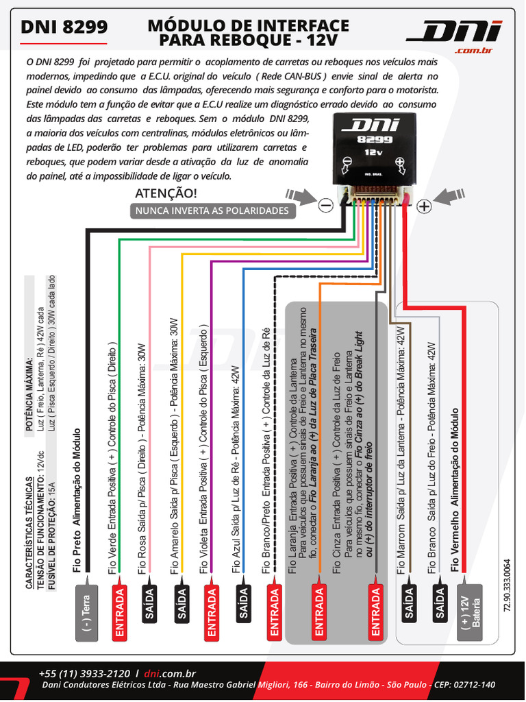 Manual DNI 8299 72903330064 | PDF | Eletricidade | Engenharia Elétrica