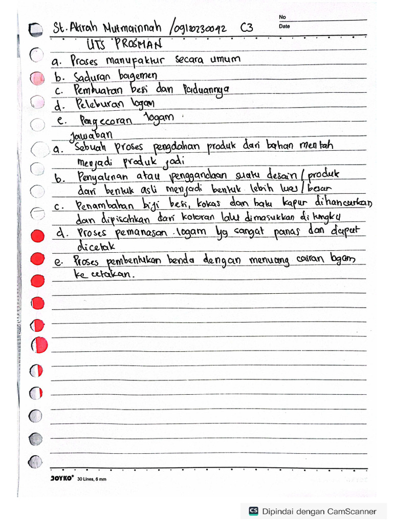 UTS St. Atirah Mutmainnah | PDF