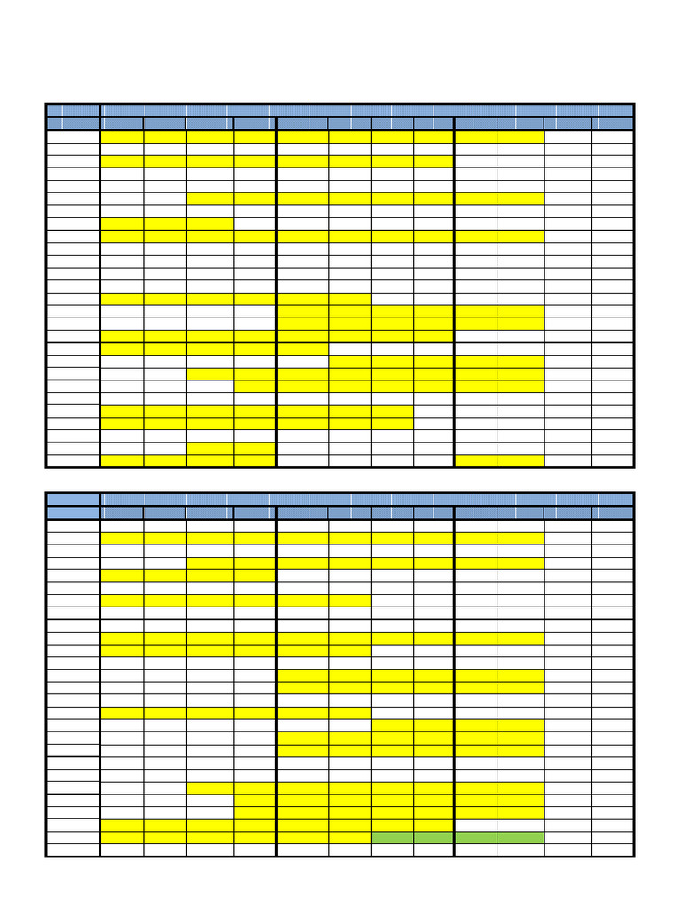Jadwal KBM 24-25+denah Kelas | PDF