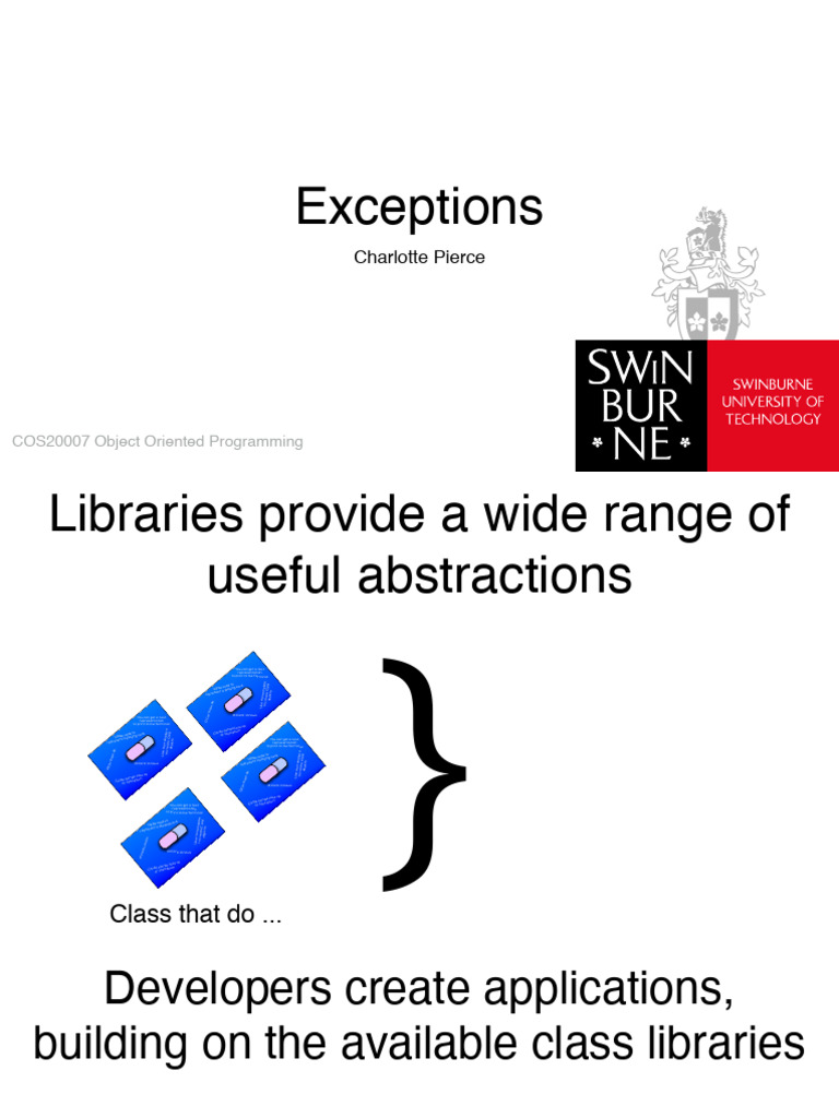 Exception Handling in OOP | PDF | Control Flow | Software Quality