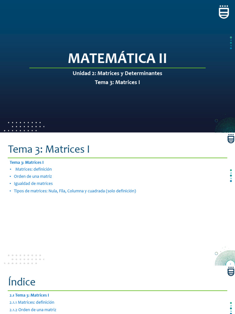 Matrices de Orden 3 en Matemáticas | PDF | Matriz (Matemáticas) | Determinante