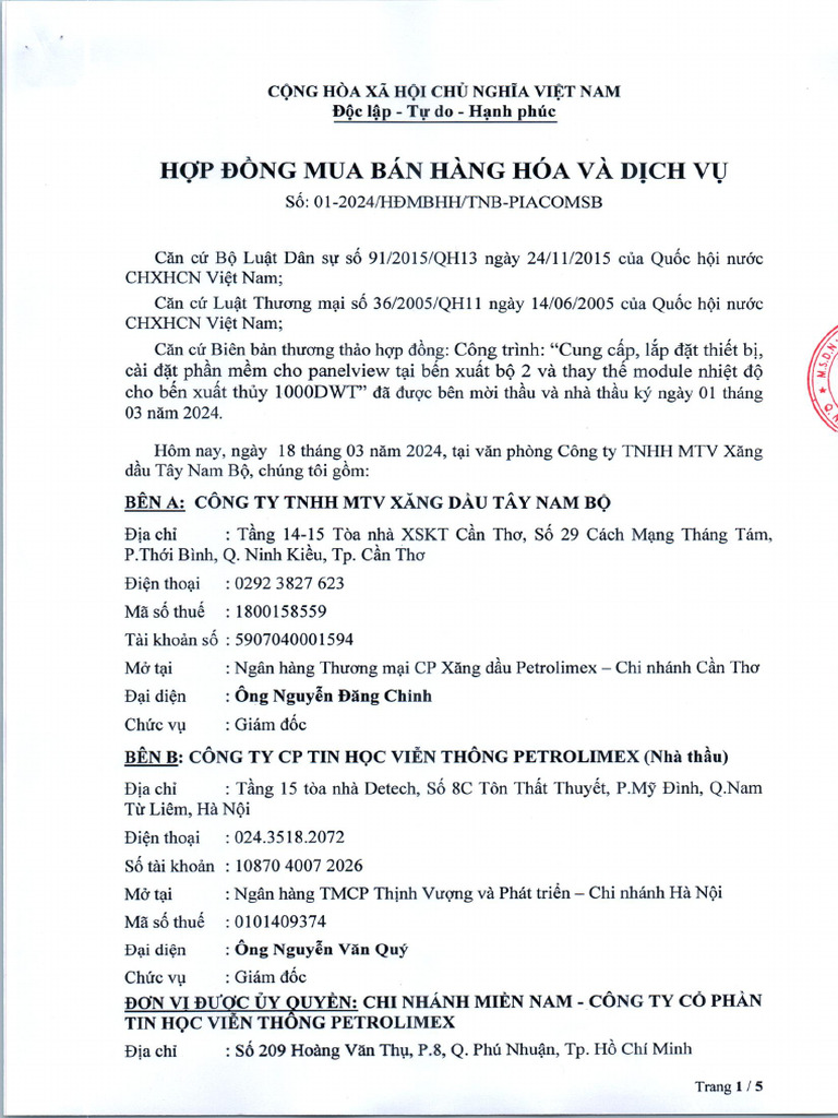 TNB - HD Nang Cap PanelView - 20240318 | PDF