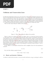 Conservation of Momentum Lab Guide | PDF | Collision | Momentum