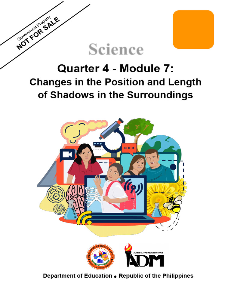 Science4 Q4 Mod7 Changes of Position and Length of Shadows in The ...