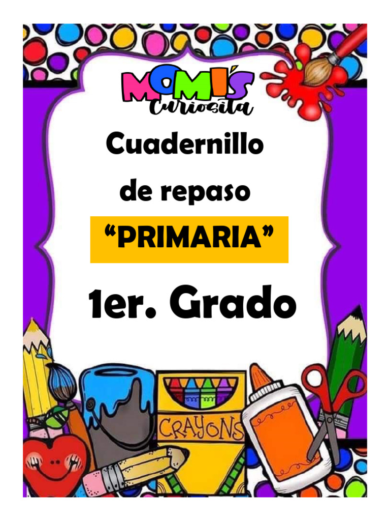 1ro Primaria Cuadernillo | PDF