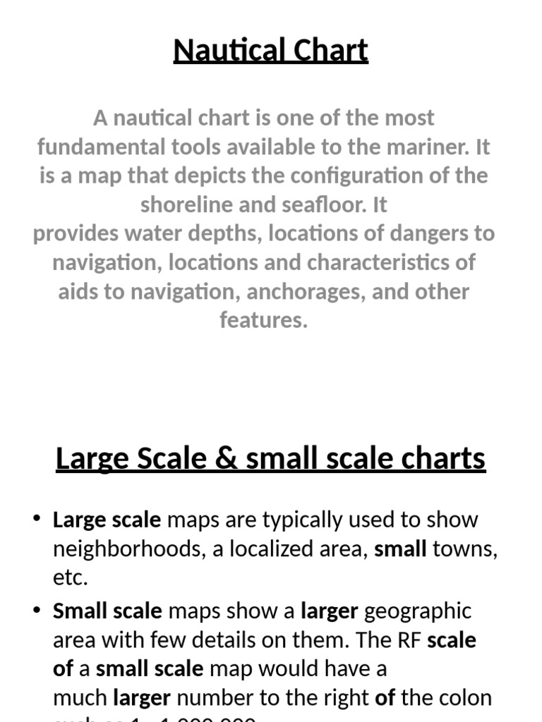 Nautical Charts | PDF | Navigation | Hydrography
