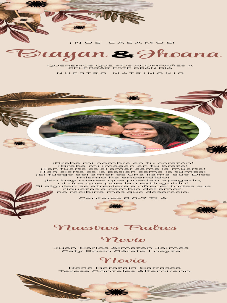 Boda Brayan & Jhoana | PDF