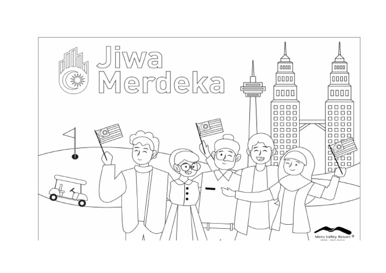 Merdeka Coloring | PDF