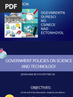 (STS) Government Policies On Science and Technology | PDF | Science ...