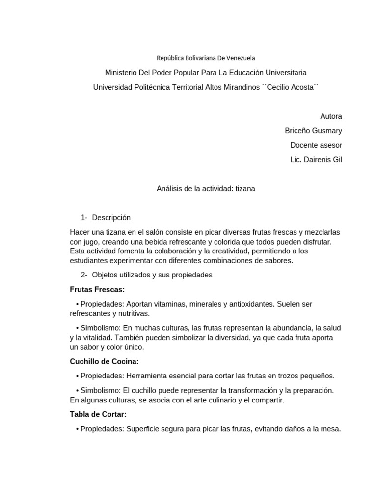 Analisis Tizana | PDF | Las emociones | Percepción