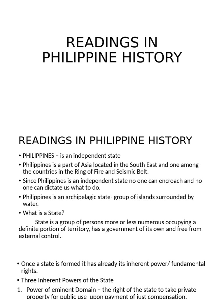 Readings in PH Lesson 3a 21 - 22 | PDF | Philippines | Borneo