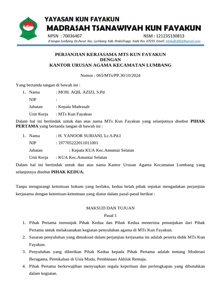 Mou Dengan Kua | PDF