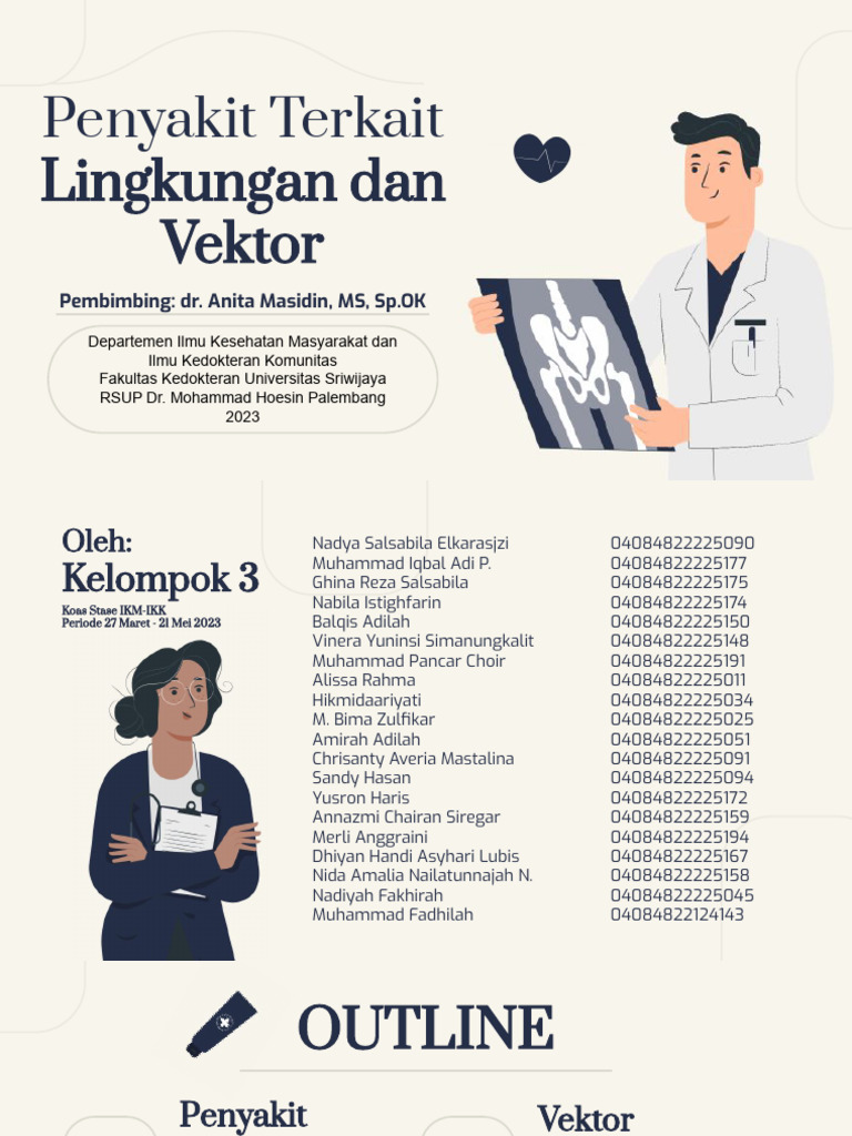 Kelompok 3 - Penyakit Terkait Lingkungan Dan Vektor-2 | PDF | Kesehatan Holistik